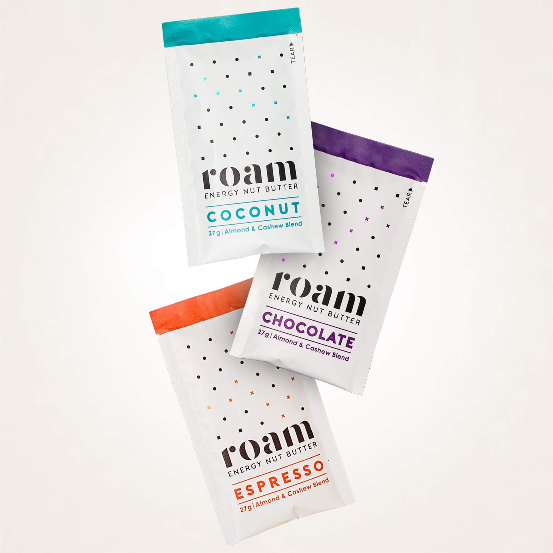 Roam | Premium Adventure Foods | Energy Nut Butter and Vegan Protein